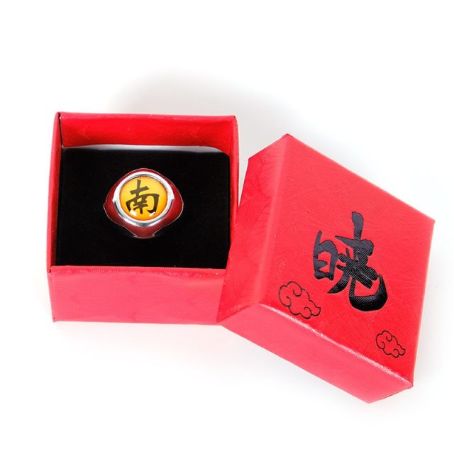 Coffret Bague Akatsuki Naruto Shippuden - L'Univers Otaku
